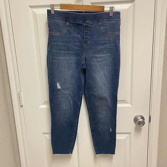 SPANX | Pants & Jumpsuits | Spanx Denim Pull On Jeans | Poshmark